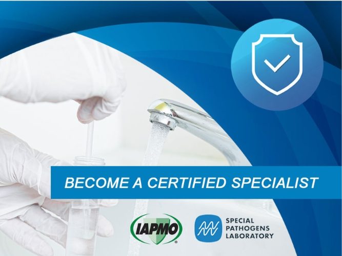 Save Your Seat: Register for Legionella Water Safety and Management Specialist Training | phcppros